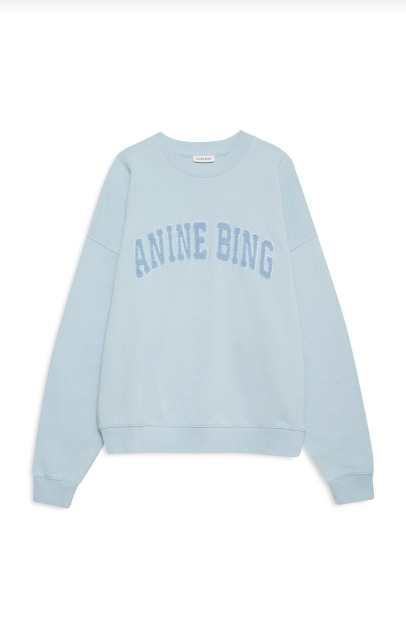 MILES SWEATSHIRT ANINE BING - PALE BLUE – ATELIER ON GEORGE